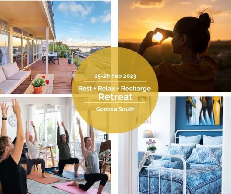Rest + Relax + Recharge Retreat | 24-hours to help you reset | Goolwa ...